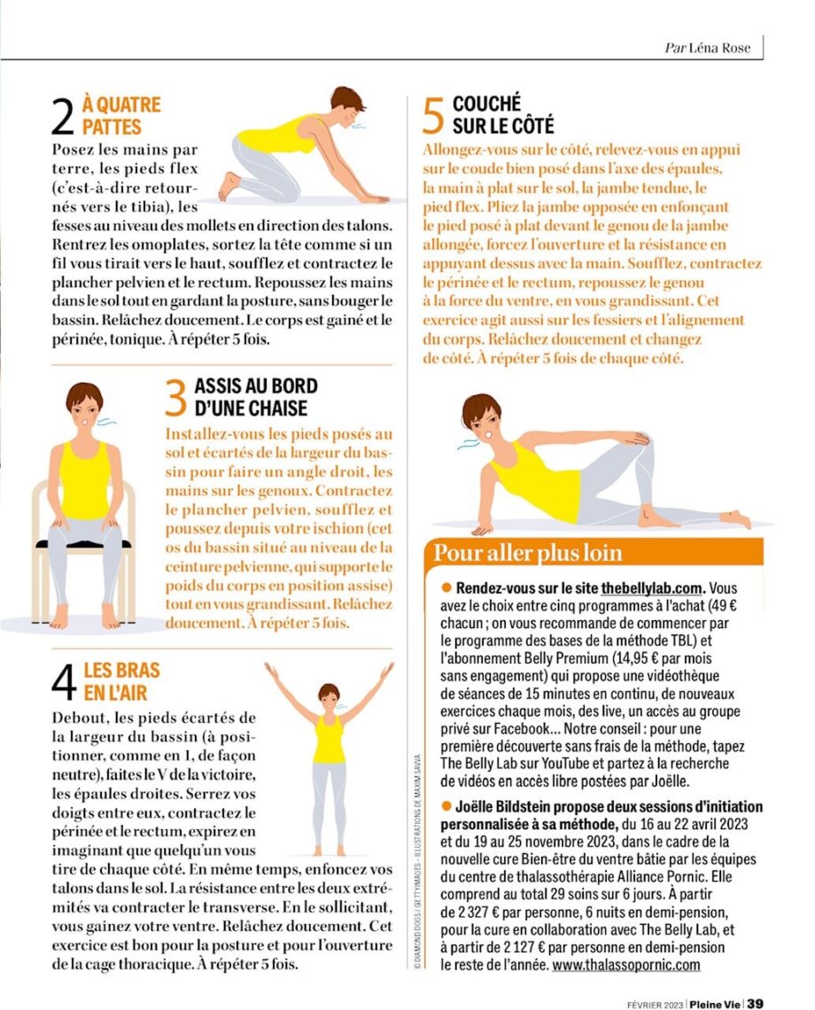 5 Exercices Hypopressifs pour un Ventre Plat | Pleine Vie